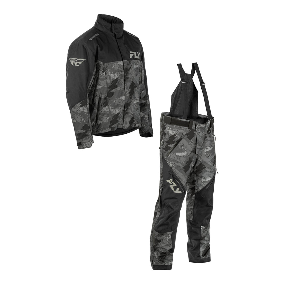 Fly Racing SNX Pro Snow Jacket/Pant Combo - Black - 2X-Large – Summit ...